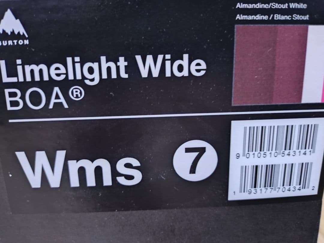 スノーボード BURTON limelight wide BOA 24cm
