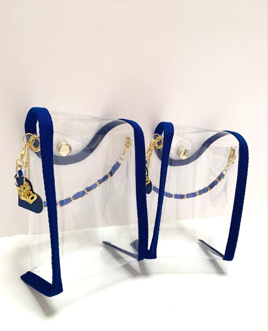 さわえ　おけんとさまポーチ　青2点　KENTO NAKAJIMA