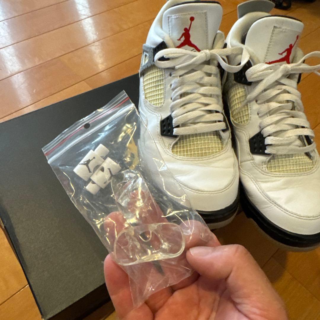 シューズ(男性用) NIKE GOLF AIR JORDAN 4 \"WHITE CEMENT\"