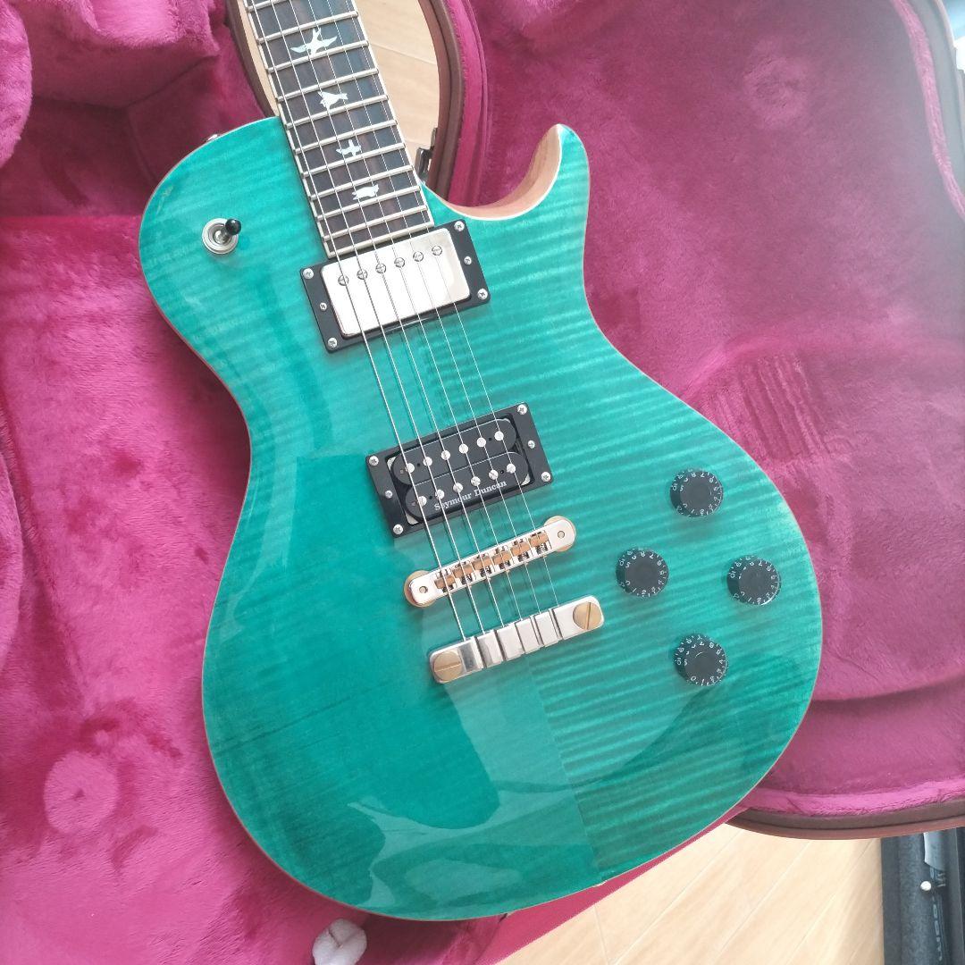 PRS SE シングルカット　ターコイズ