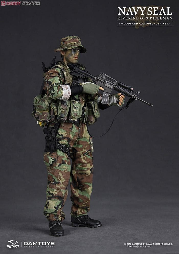 DAMTOYS　NAVY SEAL RIFLEMAN　93015