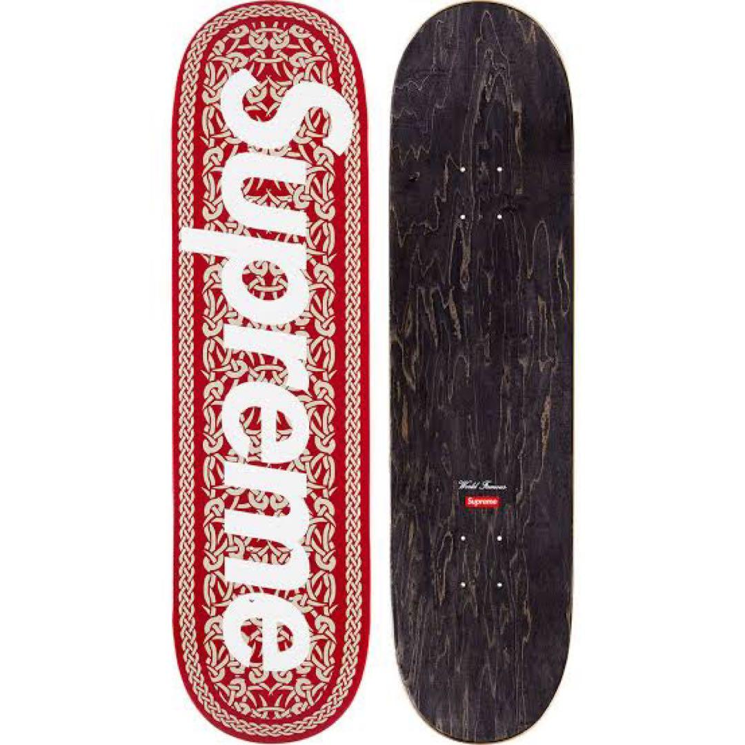 スケートボード SUPREME 21AW Celtic Knot Skateboard Deck