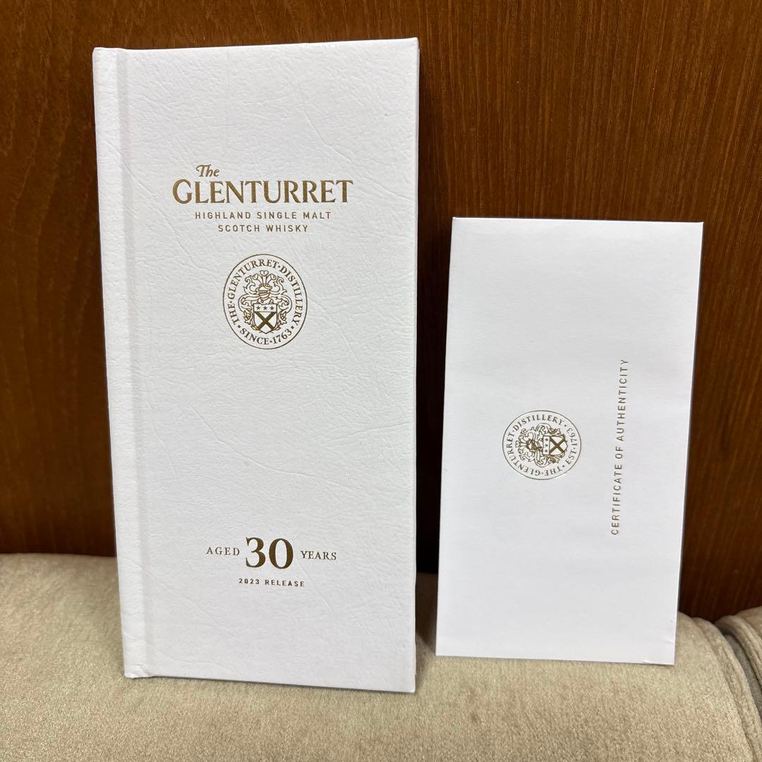 The Glenturret 30年 2023年リリース　空瓶　少し残りあり