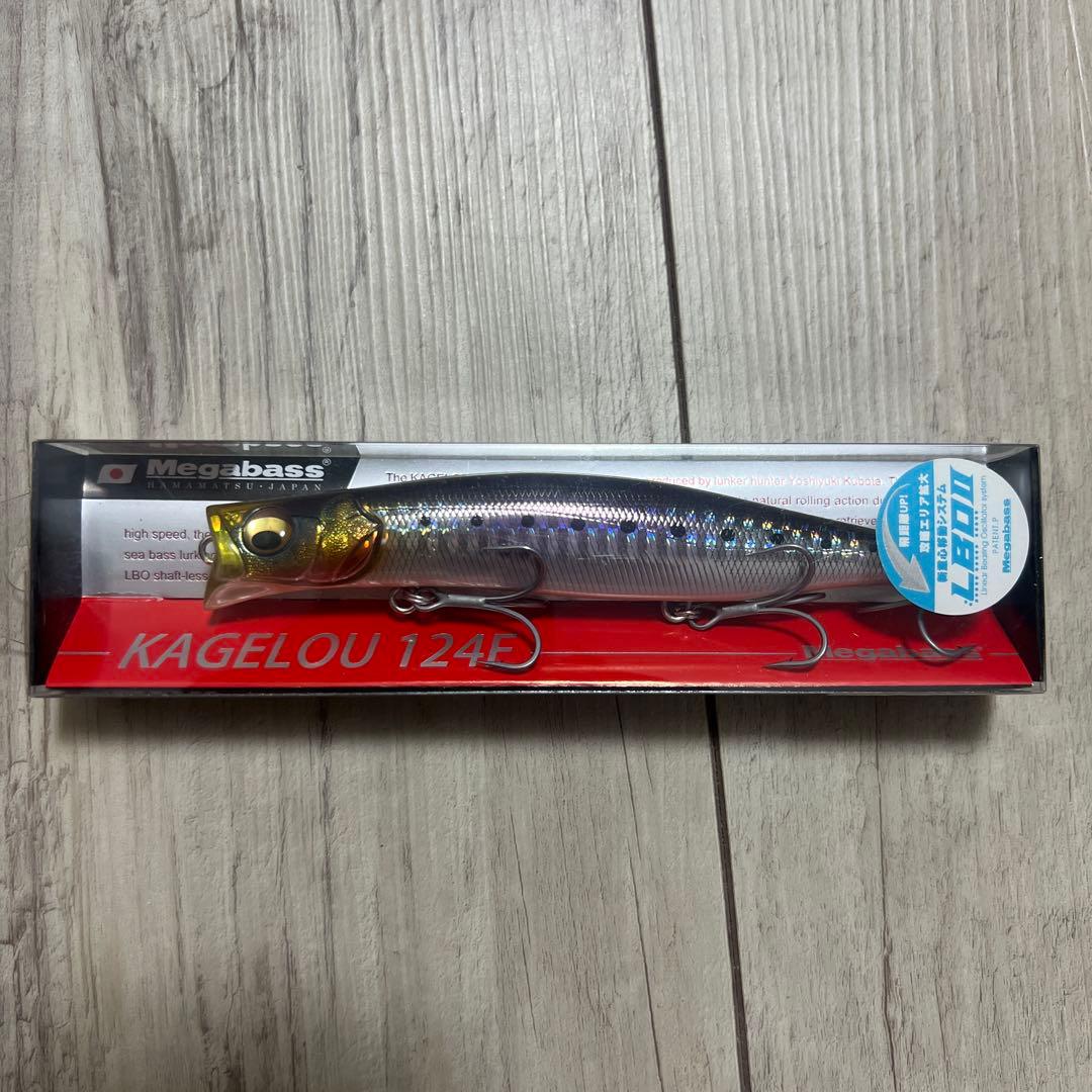 Megabass KAGELOU124F 155F新品と中古５個セットとおまけ