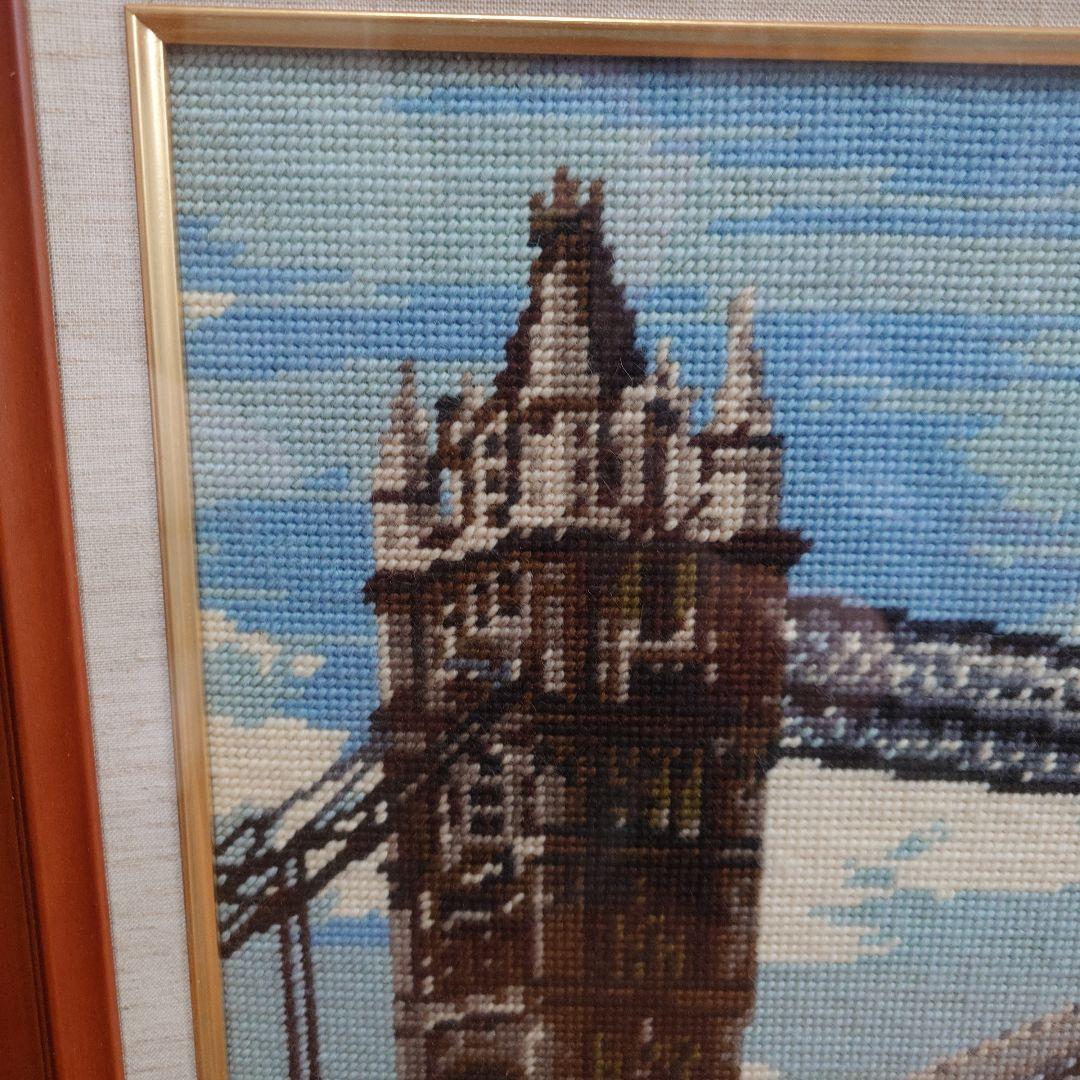 ロンドン タワー ブリッジ ニードルポイント Jean I Llingwort