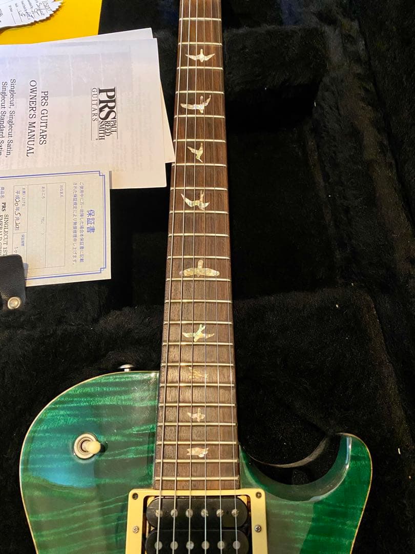 PRS SINGLECUT EMERALDGREEN 10TOP 2006年製