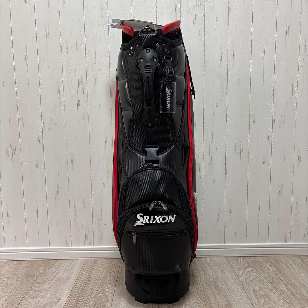 Srixon 軽量キャディバッグ 黒赤白