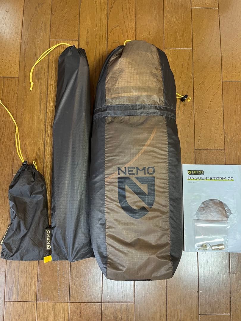 「値引きしました！」NEMO DAGGER STORM 2P テント