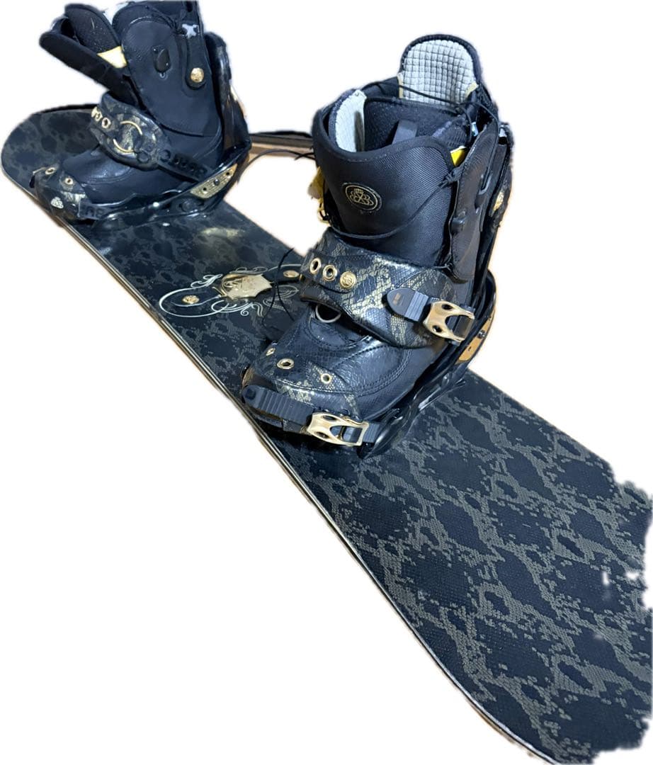 BURTON ALPHA 147cm スノーボード 板 ビンディング ブーツ付き