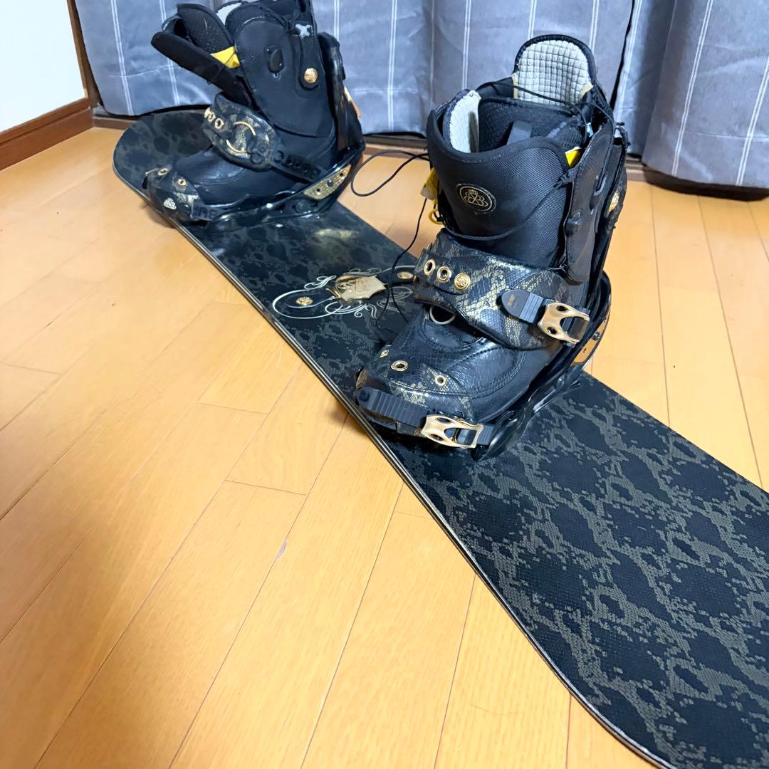BURTON ALPHA 147cm スノーボード 板 ビンディング ブーツ付き