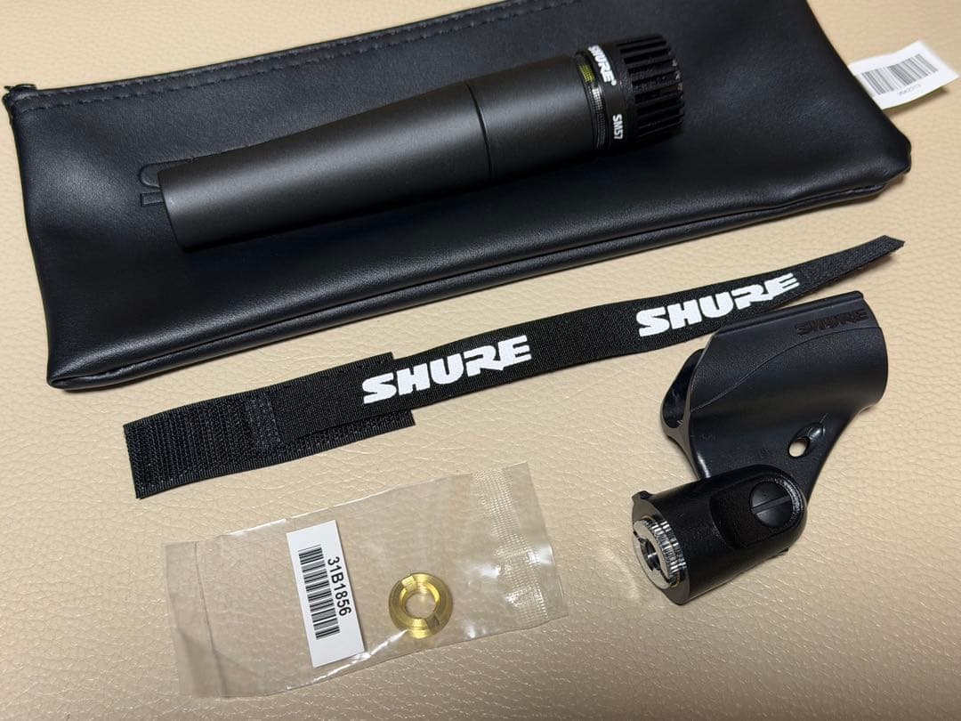 【美品】 SHURE SM57 ダイナミックマイク 楽器用 ④