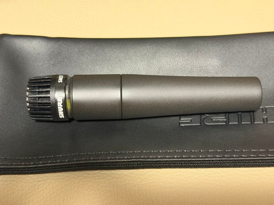 【美品】 SHURE SM57 ダイナミックマイク 楽器用 ④