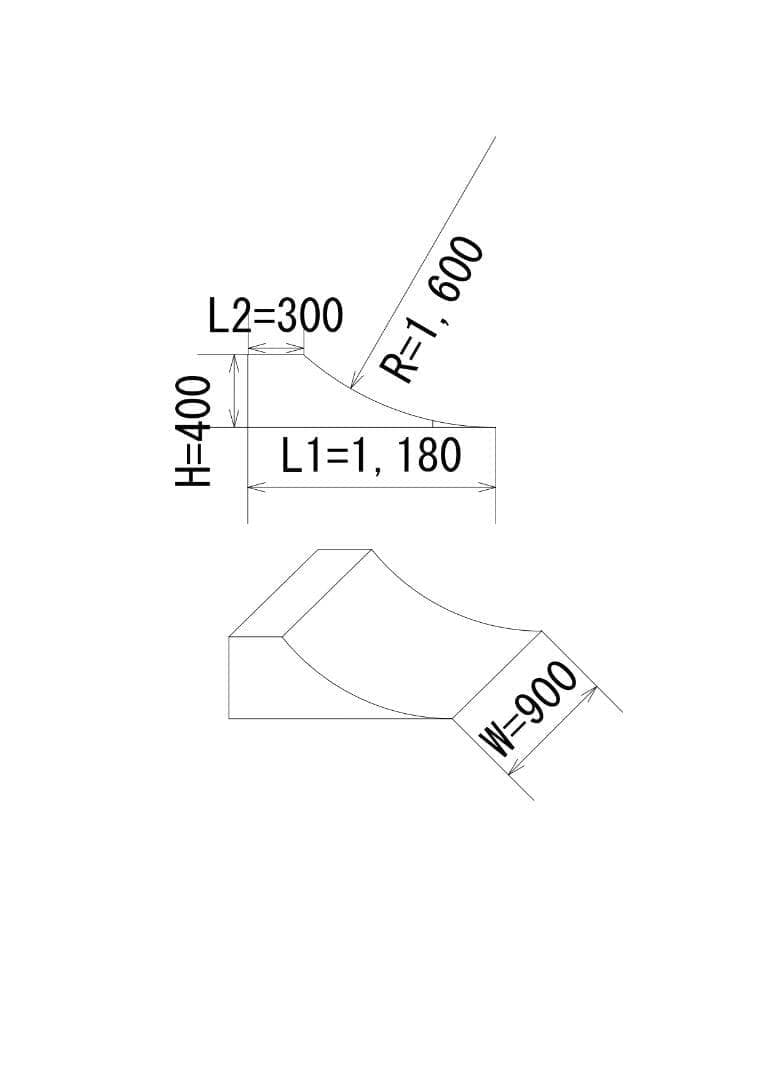 2台セット すぐにお届け 送料込 スケボーランプ 組立キット 高さH400mm