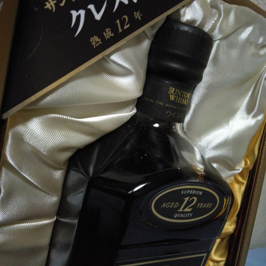 未開栓　古酒　サントリー クレスト12年 750ml CREST 12年