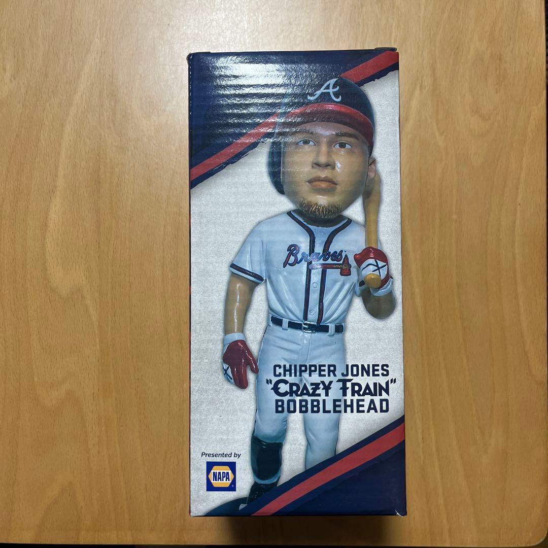 Chipper Jones “CRAZY TRAIN” BOBBLE HEAD