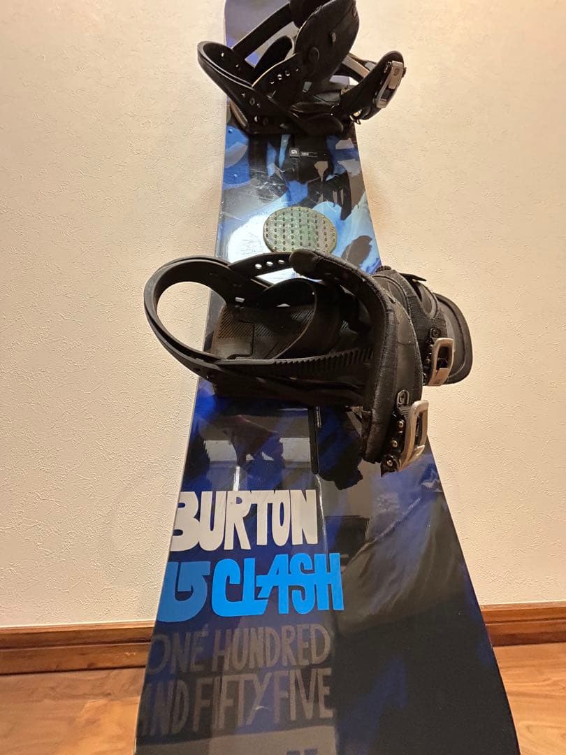 Burton（バートン）スノーボードセット ビンディング キャリーバッグ 青 黒