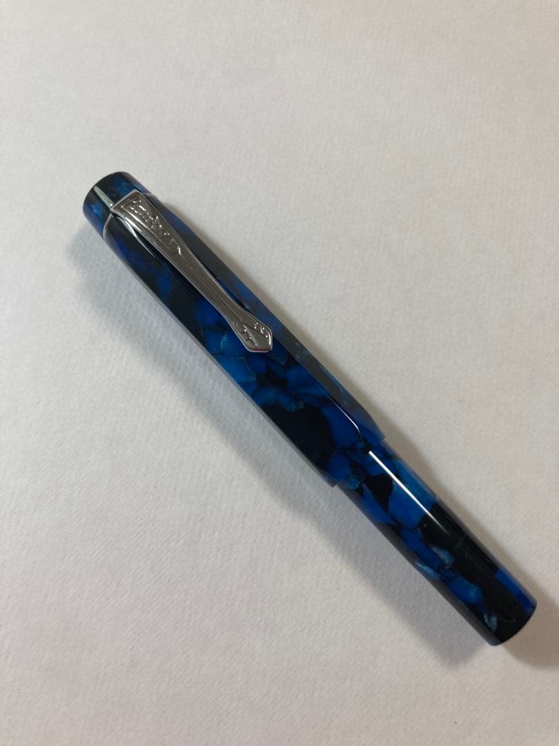 Kaweco 青黒マーブル 万年筆　カヴェコアートスポーツ　mニブ