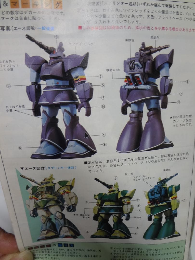 機動戦士ガンダムプラモデル　MS-14C　ゲルググキャノン　　　未使用品