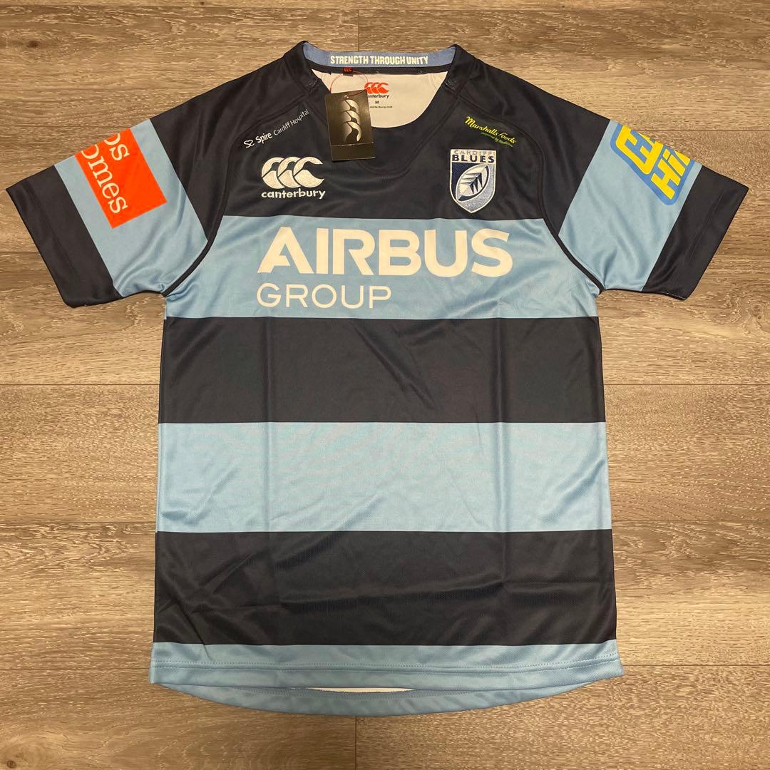デッドストック canterbury CARDIFF BLUES Jersey1