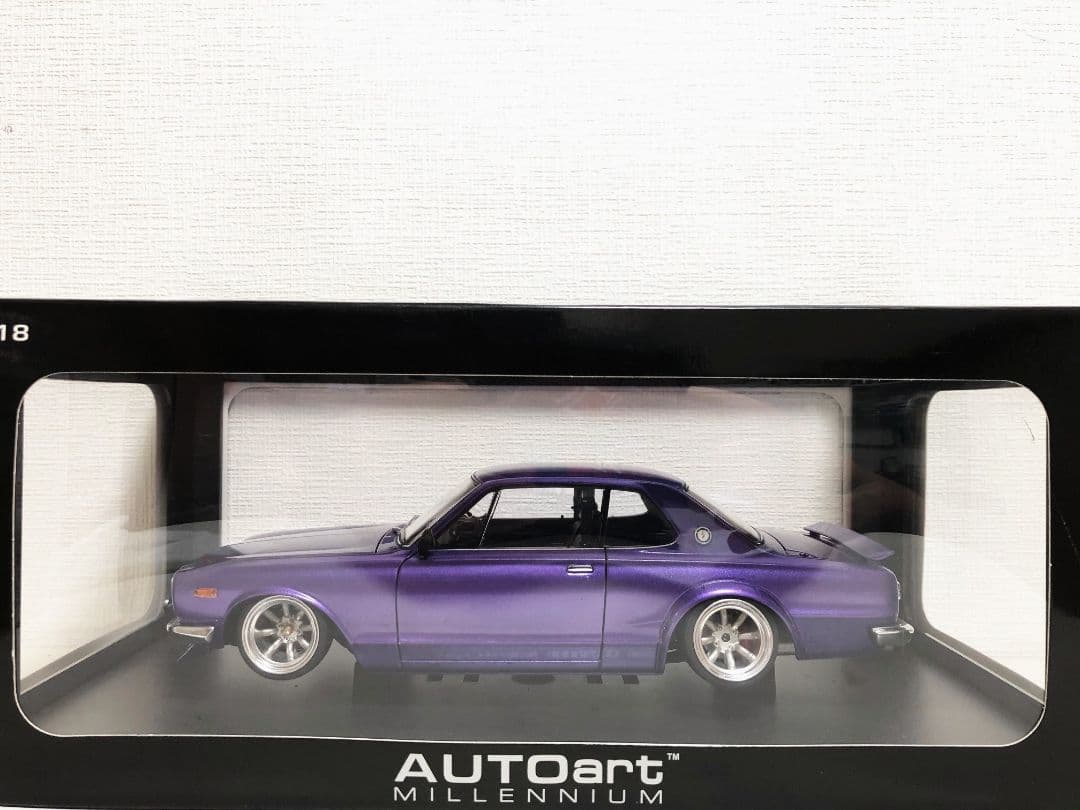 Aa/Nissan日産 Slylineスカイライン ハコスカ 改 1/18