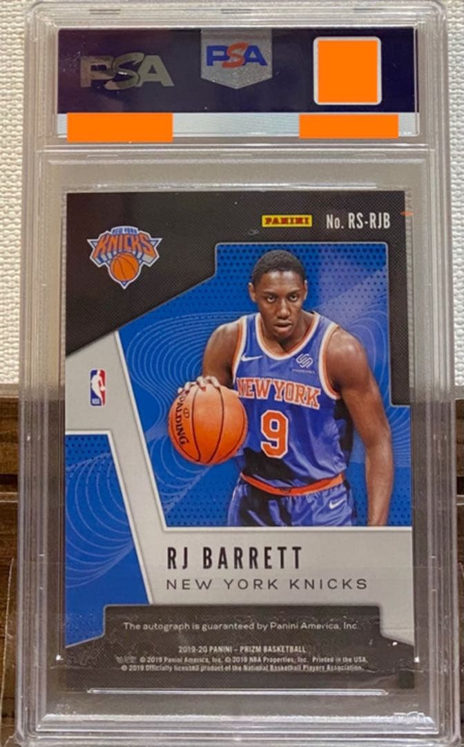 その他 RJ Barrett RC rookie auto PSA9