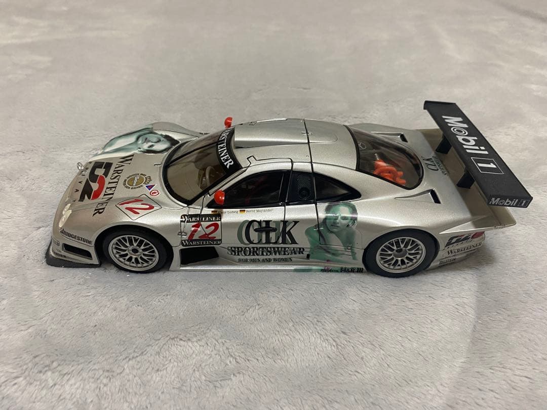 ミニカー Maisto Mercedes CLK-GTR 1/18