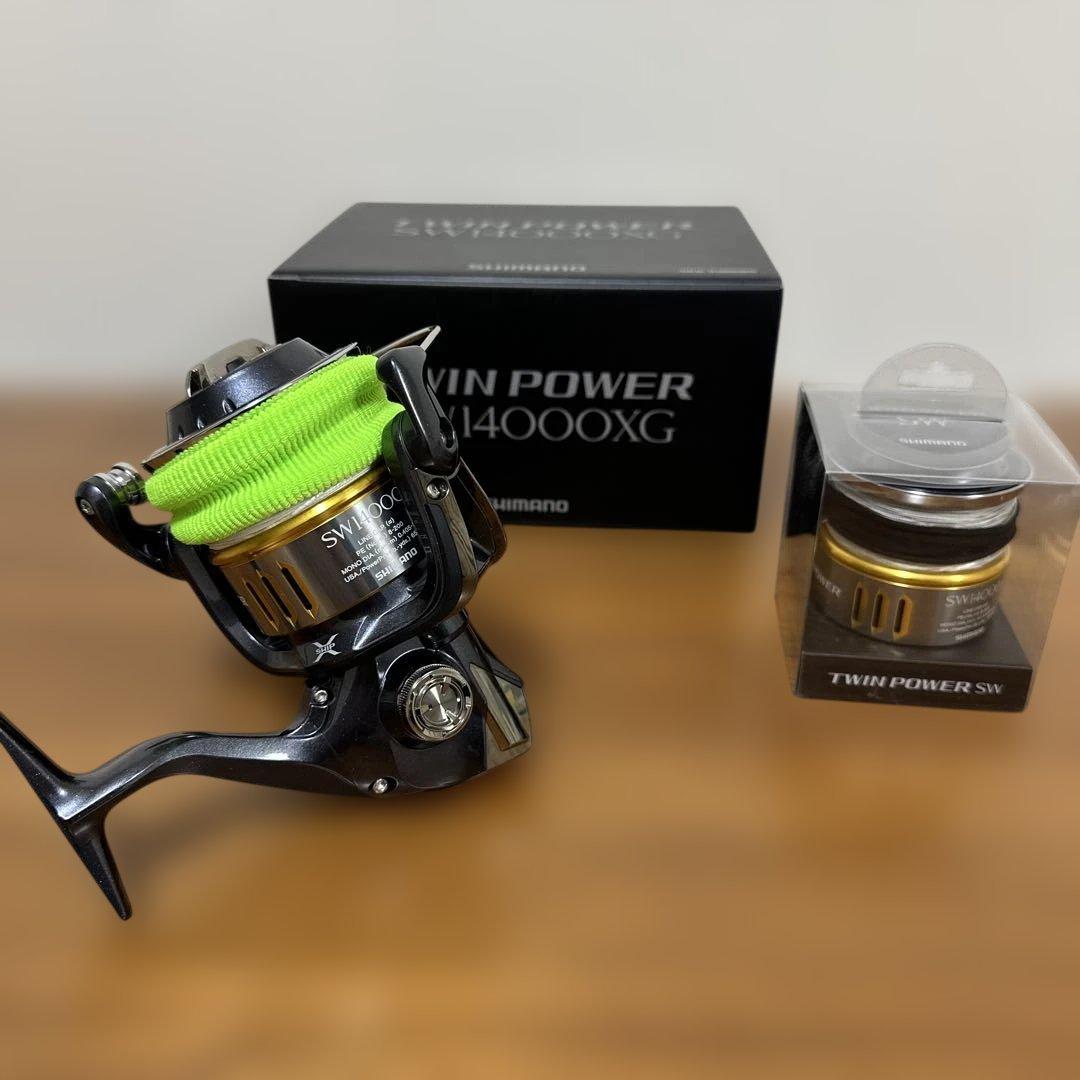 SHIMANO TWIN POWER 14000XG スピニングリール
