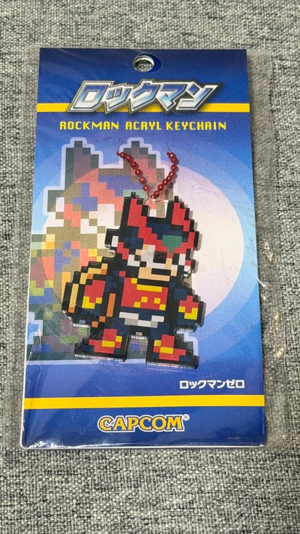 【新品未開封】ロックマン アクリルキーチェーン ロックマンゼロ