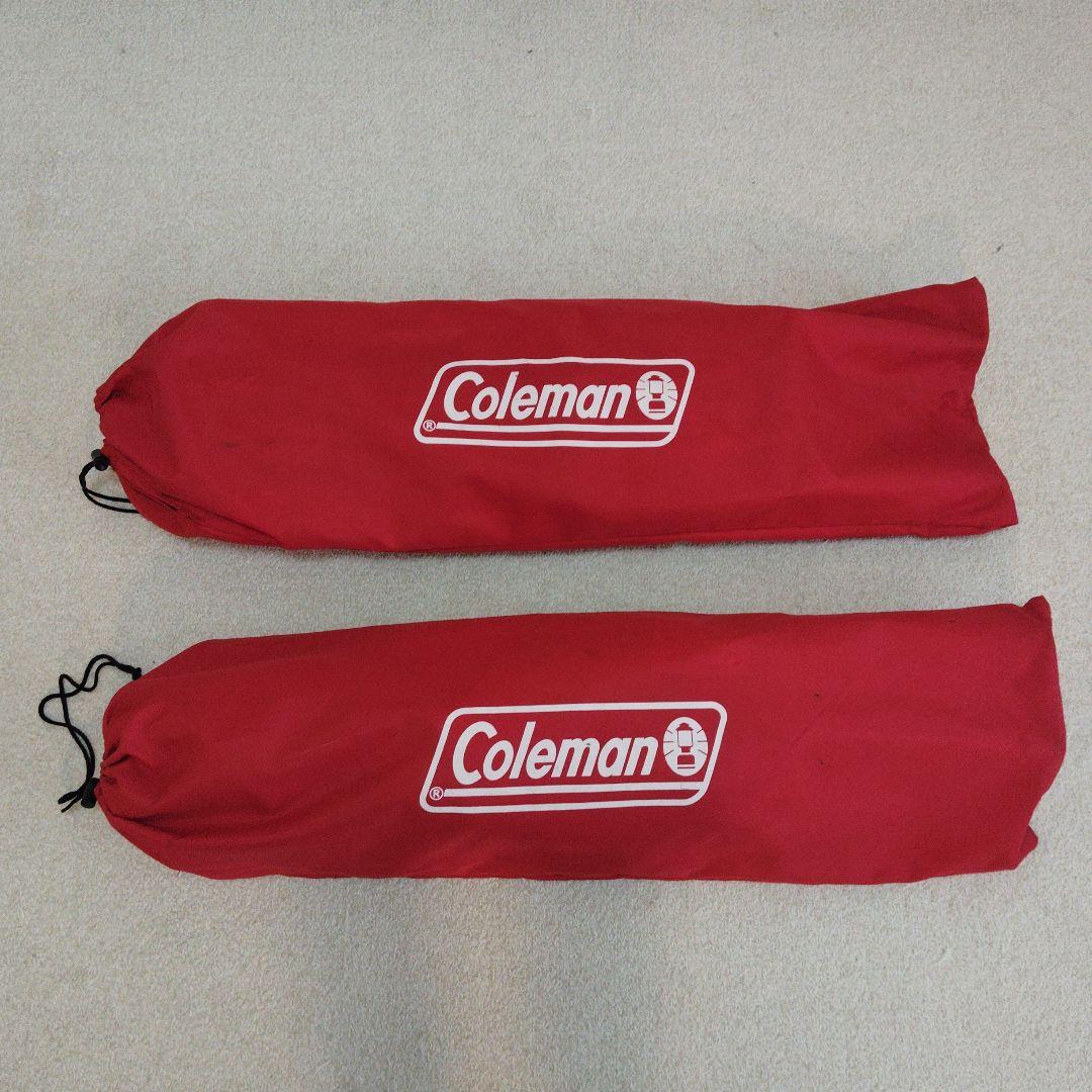 【2個セット】Coleman　レイチェア　レッド