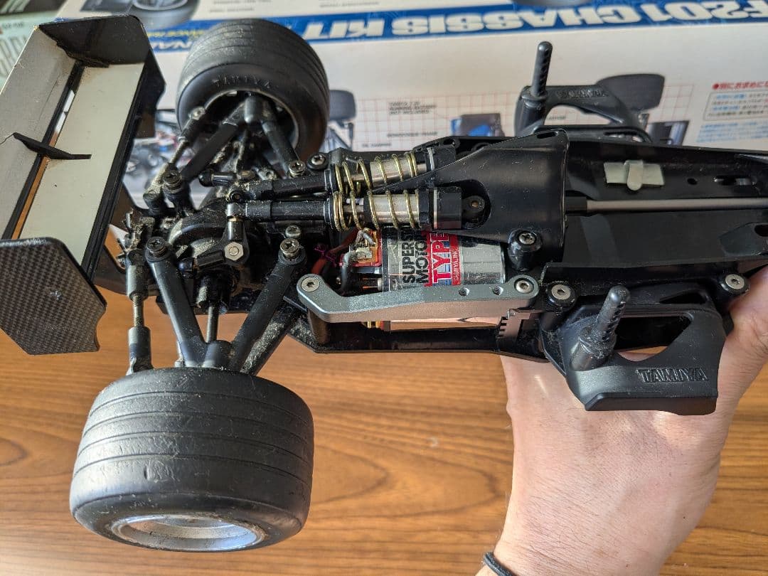 TAMIYA F201 CHASSIS 高性能ラジコンカー