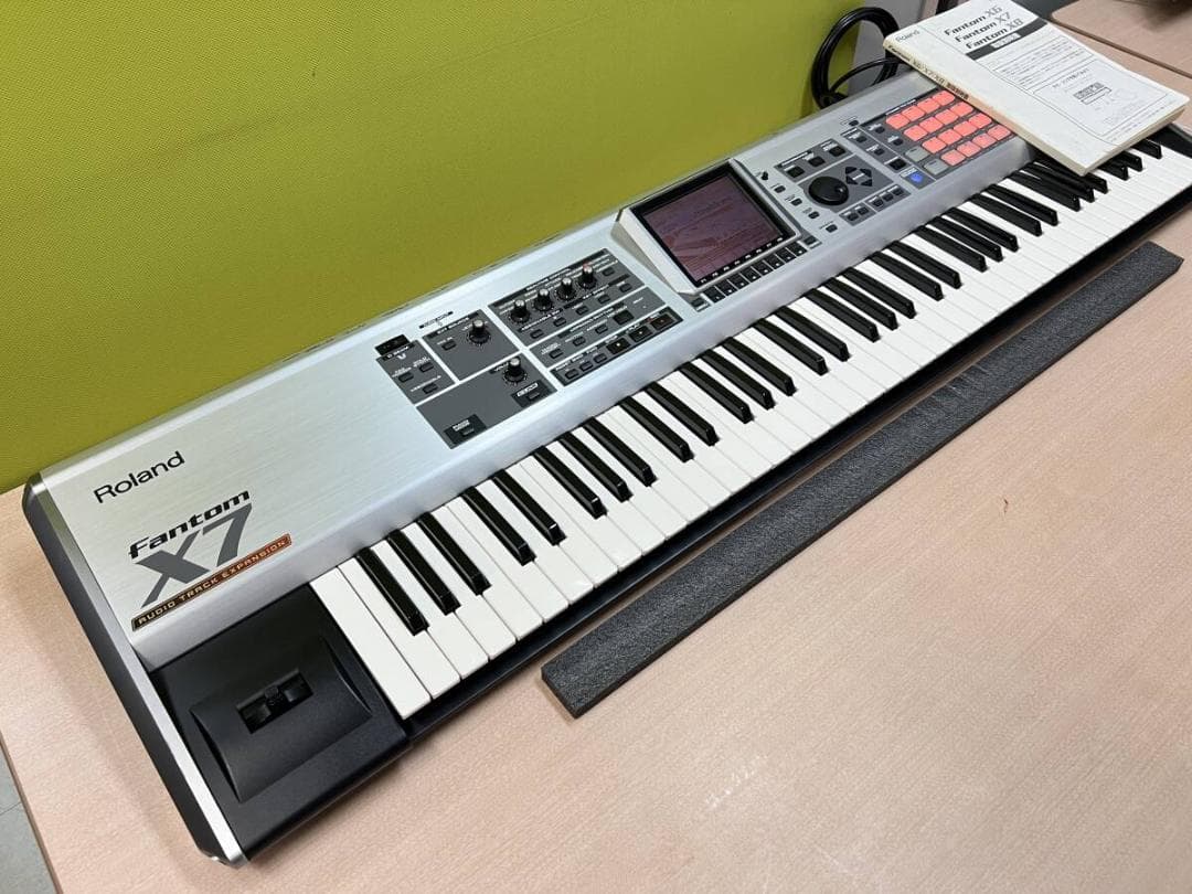 Roland シンセサイザー Fantom X7 メモリ音源ボード全スロット増設