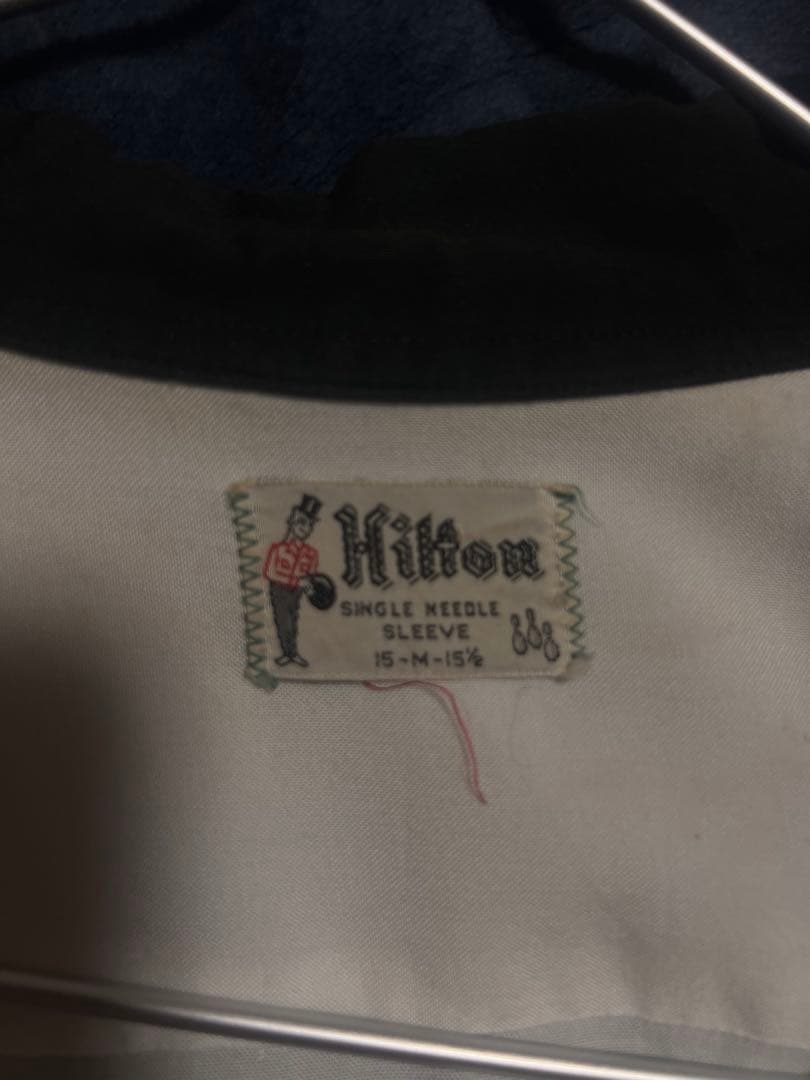 50s Hilton METRO TOPPER ボウリングシャツ