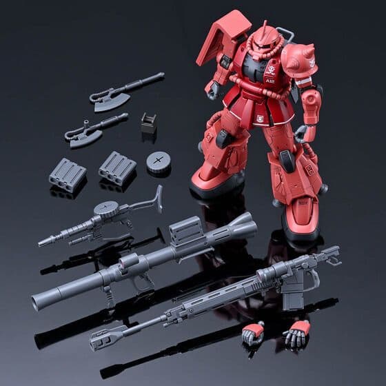 HG シャア専用高機動型ザクII & フラッグカスタムII(GNフラッグ)