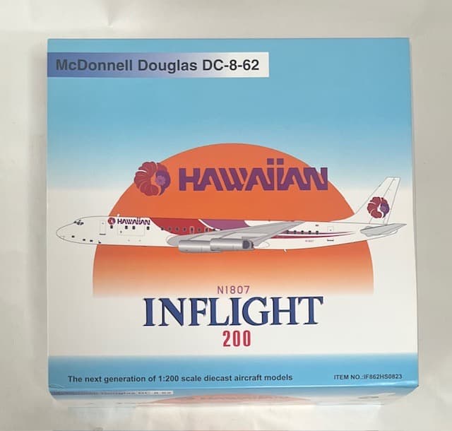 航空機・ヘリコプター Hawaiian DC-8-62H N1807