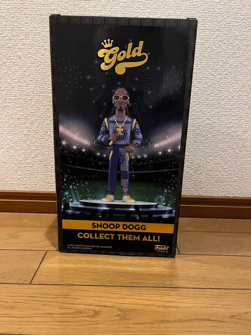 Funko gold Snoop Dogg プレミアムビニールフィギュア レア