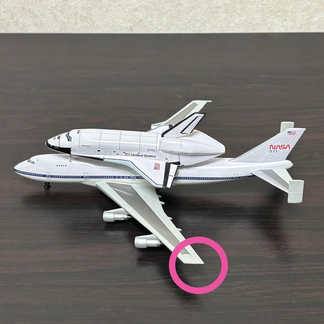 希少‼️NASA Enterprise w/Boeing 747-100SCA