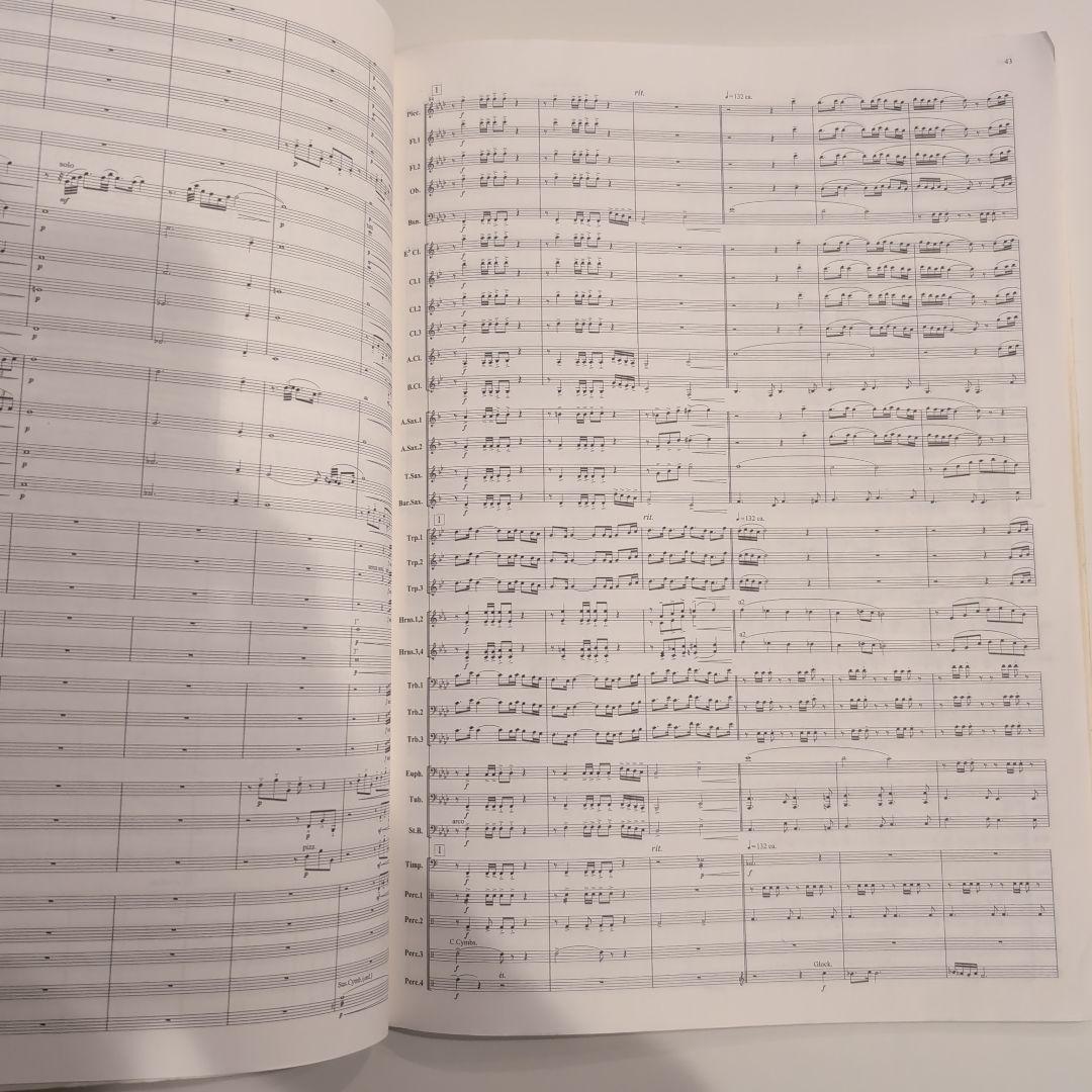 2011年度　全日本吹奏楽コンクール課題曲　フルスコア集