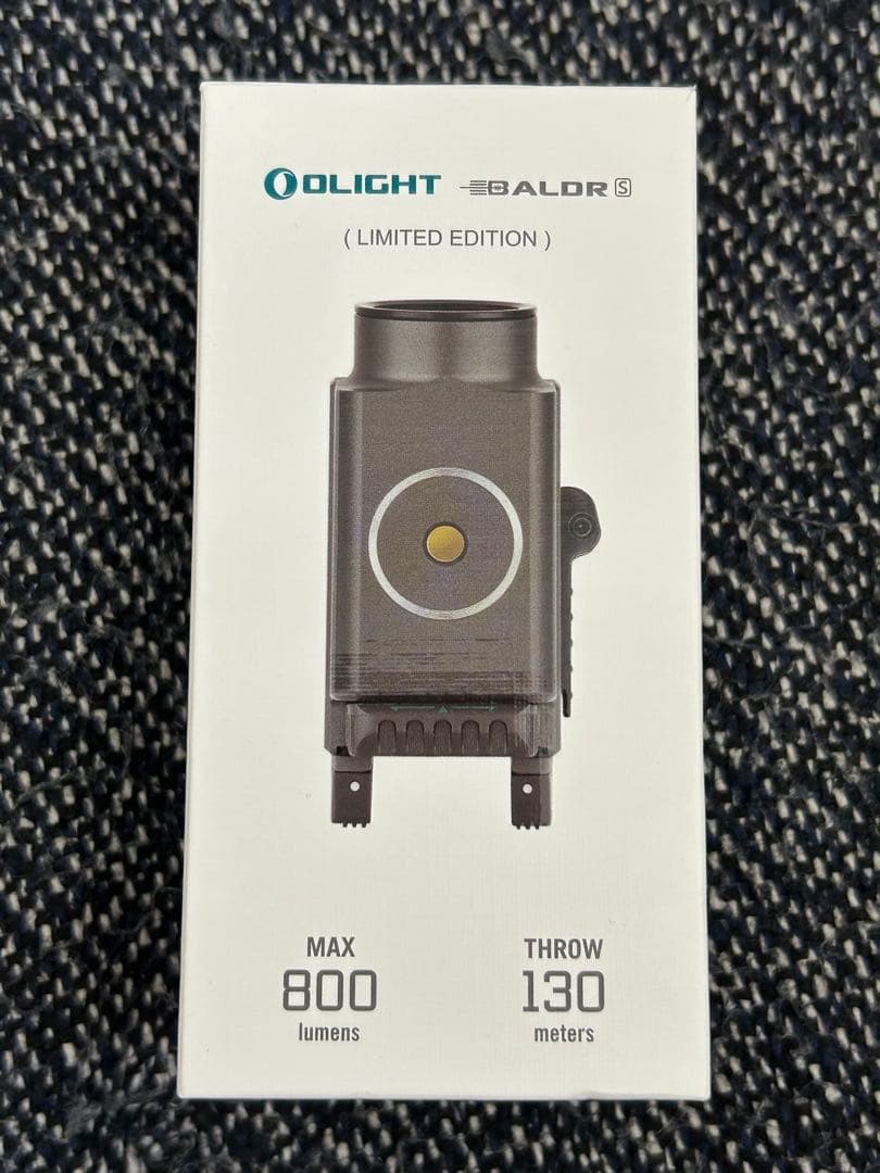 OLIGHT (オーライト) BALDR S : ガンメタルグレー ★限定品★