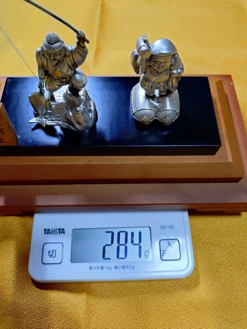 純銀 金属工芸 彫刻 アンティーク 工芸品 置物 発送80サイズ