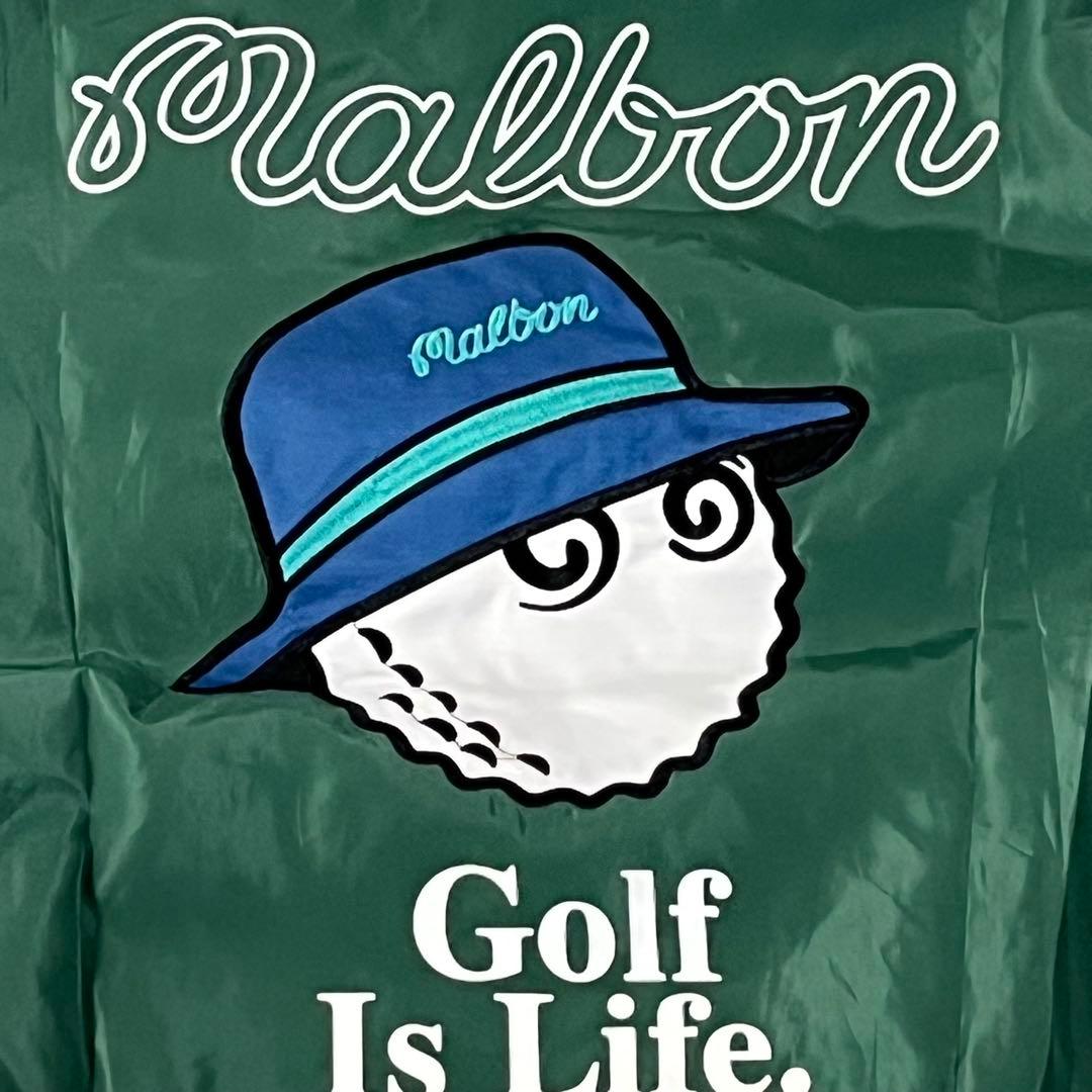 希少 美品 MALBON GOLF マルボンゴルフ スタジアムジャケット Ｌ