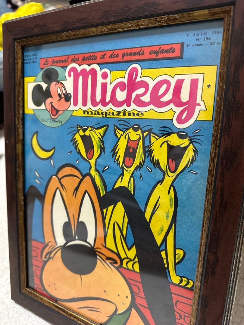 Mickey magazine 1956年　フランス