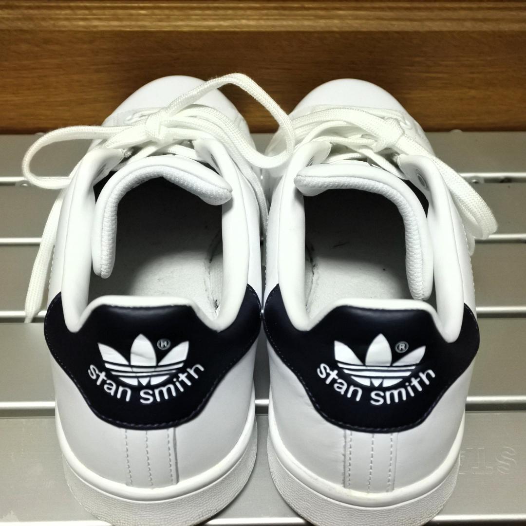 adidas Stan Smith M20325 レザー 白/紺 27.5cm