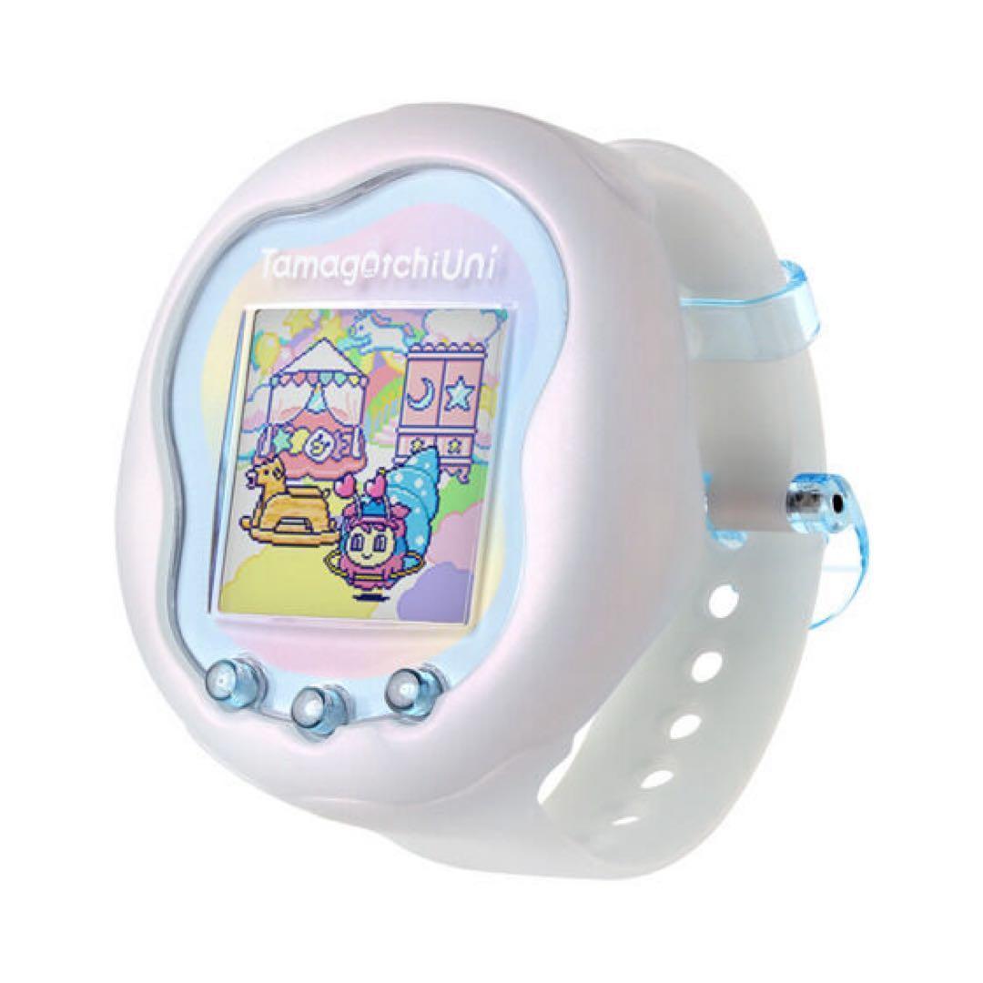 【新品】 Tamagotchi Uni Pink/White たまごっちユニ