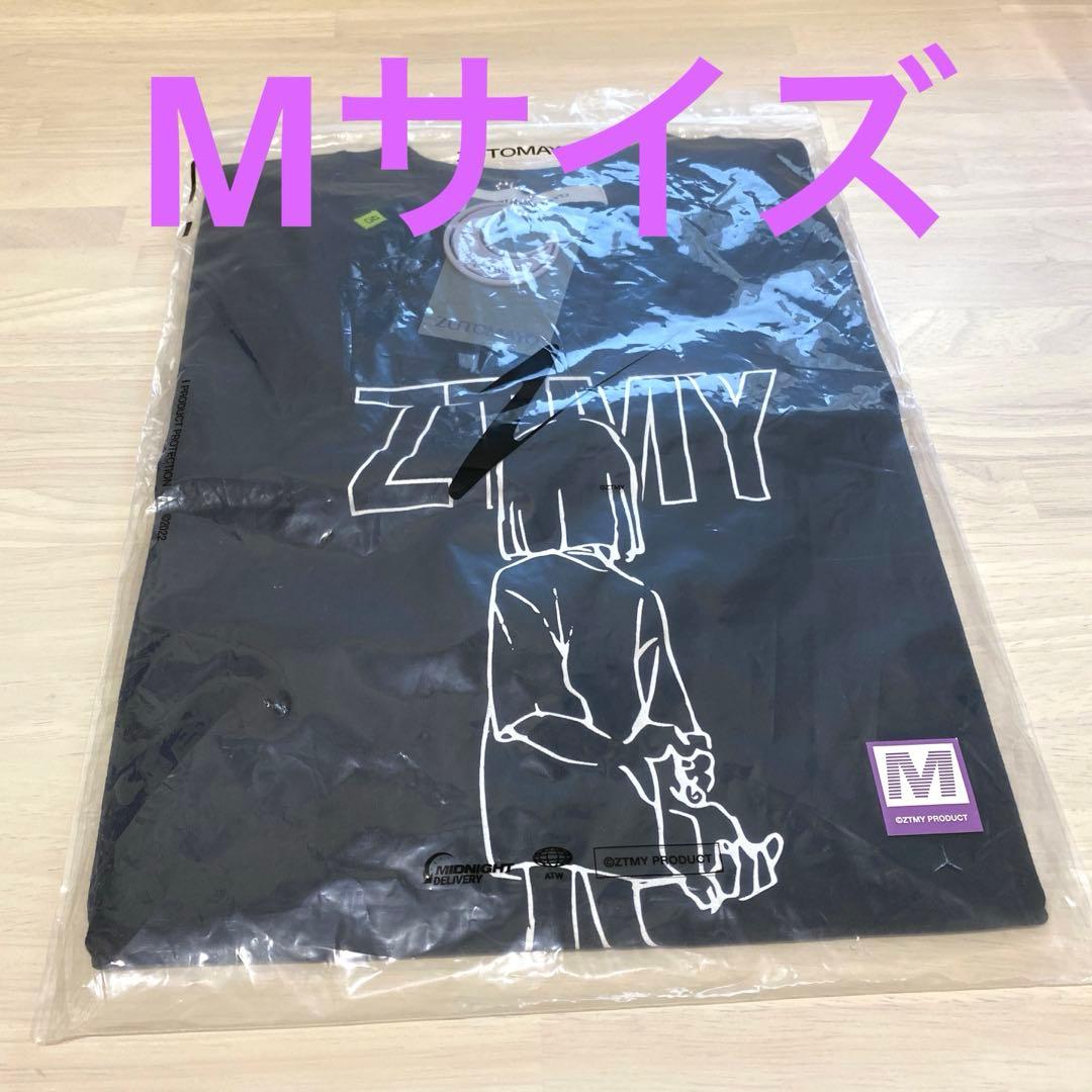 ずとまよ Re:Re:ZUTOMAYO にらTシャツ ブラック Mサイズ