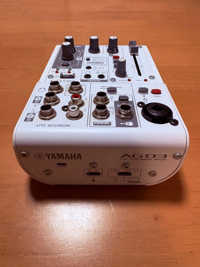 【訳あり価格】YAMAHA AG03MK2 オーディオミキサー