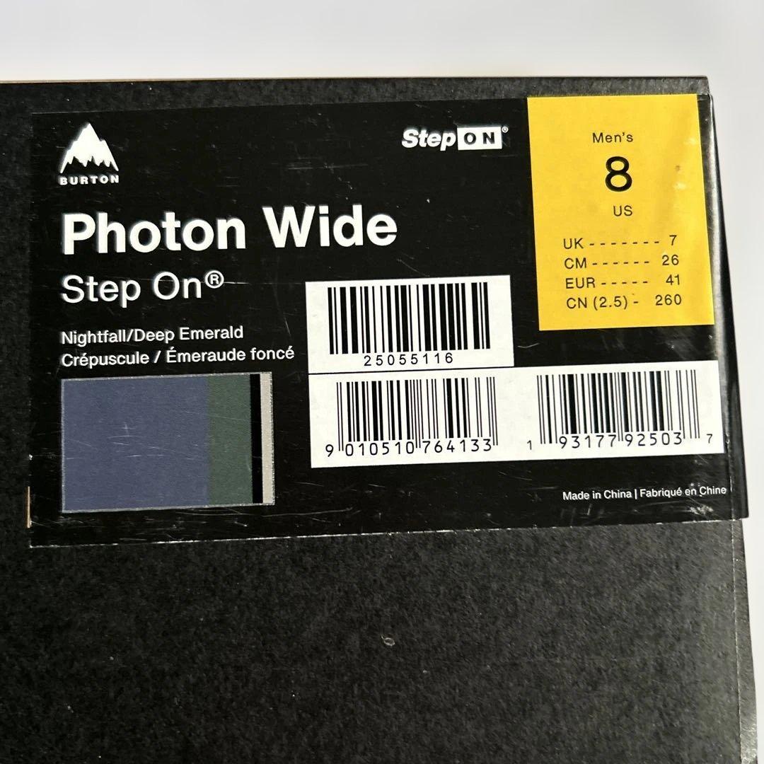 Burton PHOTON WIDE StepOnスノーボードブーツ