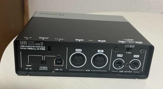 DTM・DAW STEINBERG UR22mkII 24bit/192kHz