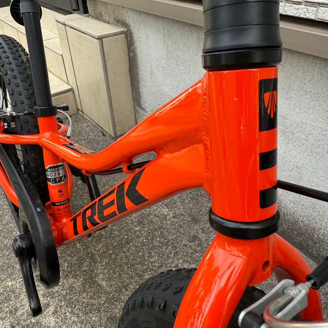 子供用自転車 16インチ Precaliber 身長99-117cm オレンジ