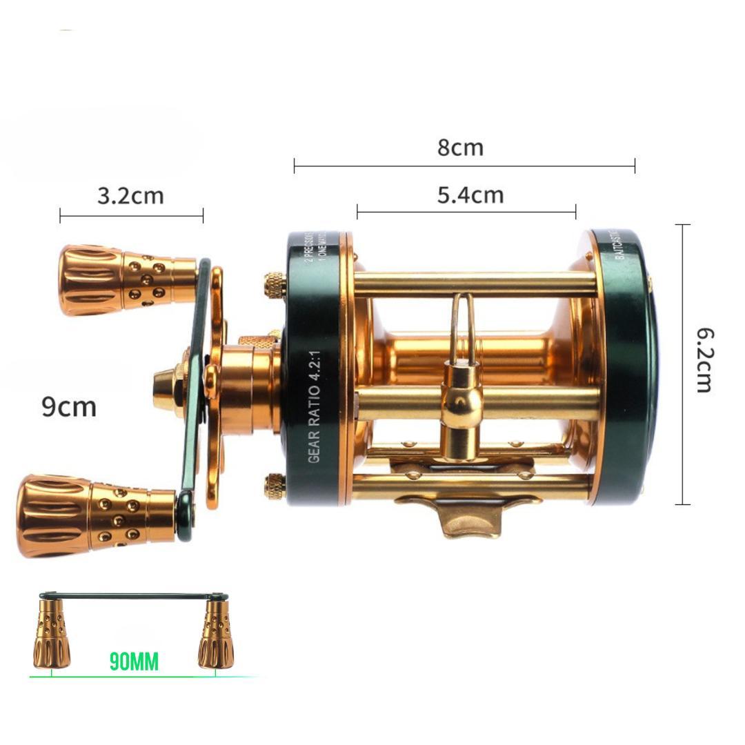 ベイトリール ビッグベイトリール リール 両軸リール 釣りリール 左ハンドル