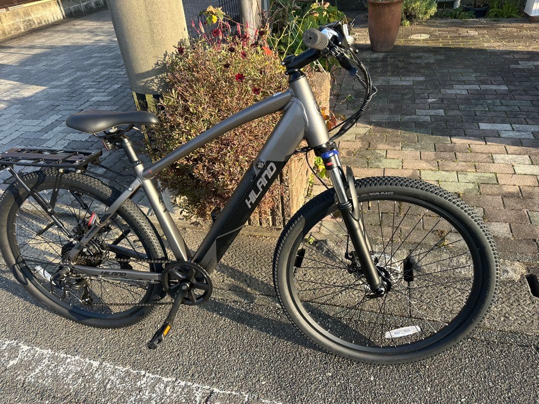 HILAND 電動クロスバイク 27.5インチ 変速　電動自転車　アシスト